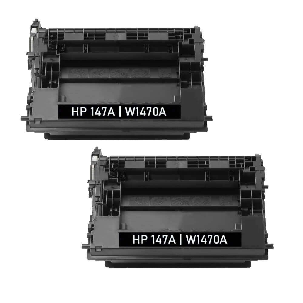 Replacement HP 147A Toner Cartridges 2-Pack - W1470A - Black ...