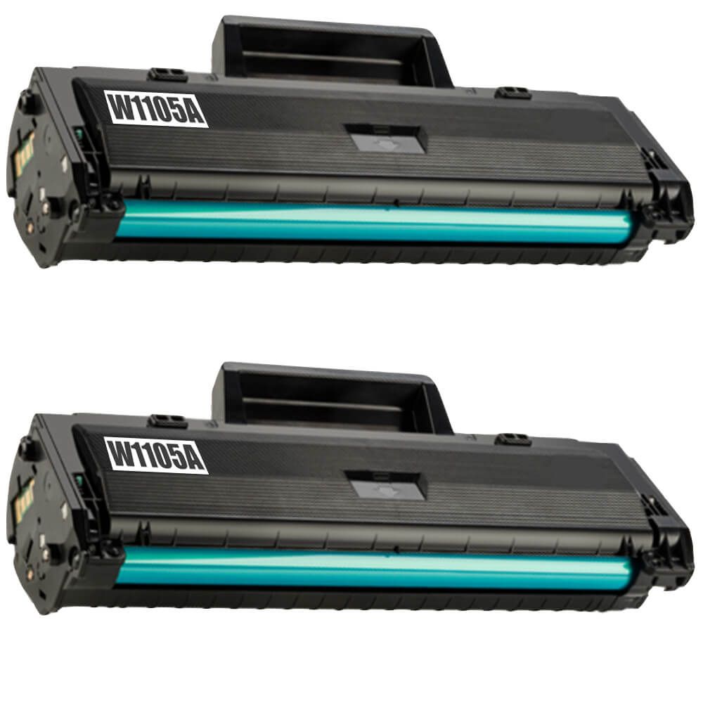 Replacement HP105A Toner Cartridges 2-Pack - W1105A Black — Overstock Ink