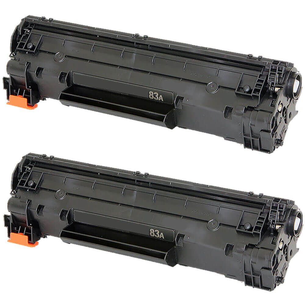 Replacement HP CF283A Toner Cartridges Black - 83A 2-Pack — Overstock Ink